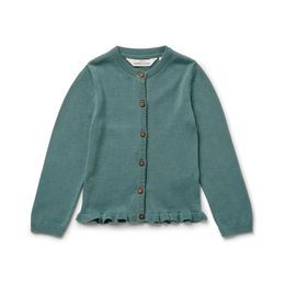 Tchibo - Kinder-Strickjacke - M&auml;dchen - Gr. 110/116 - petrol