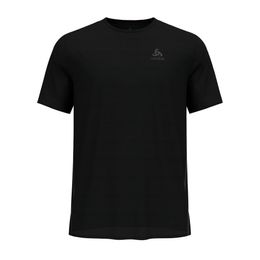 Odlo Zeroweight Chill-Tec T-Shirt Crew Neck S/S Bekleidung Herren schwarz L