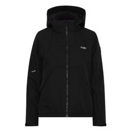 Skijacke North Bend "Skijacke NBOctasia W W-PRO 10.000 mit wasserdichter Beschichtung", Damen, Gr. 44, schwarz, Obermaterial: 100% Polyester PES., Sportlich, regular fit h&uuml;ftbedeckend, Jacken Skijacke