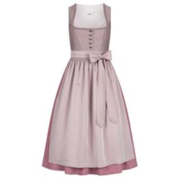 N&uuml;bler Dirndl N&Uuml;BLER "Dirndl lang Adele", Damen, Gr. 42, EURO, rosa, Obermaterial: 100% Polyester PES., Kleider
