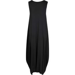 bonprix Maxikleid aus Jerseystoff extra weit, schwarz, Viskose