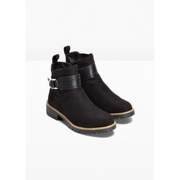 bonprix Chelsea-Boots, schwarz