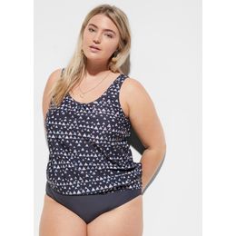 bonprix Oversize Tankini (2-tlg.Set), grau
