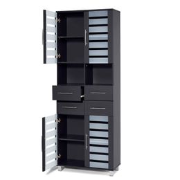bonprix Badezimmer Hochschrank breit, grau