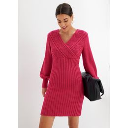 bonprix Strickkleid, pink