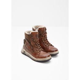 Mustang High-Top-Sneaker bei bonprix, braun