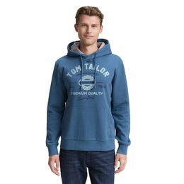 Tom Tailor Hoodie bei bonprix, blau, mit Baumwolle