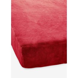 bonprix Cashmere Touch Spannbettlaken, rot