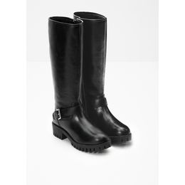 bonprix Stiefel, schwarz