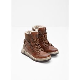 Mustang High-Top-Sneaker bei bonprix, braun