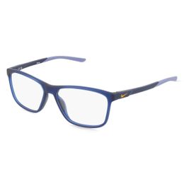 Nike NK7293 Brille Herren | Fassung: Vollrand, Eckig, Blau Dunkel