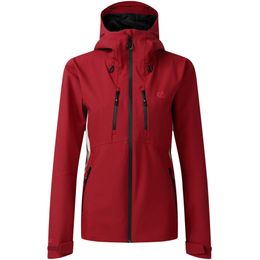 Dare2b Diverging II Damen Regenjacke dunkelrot 38 - Damenjacken von Dare 2b