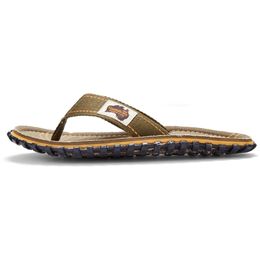 Gumbies Original Herren Flip Flops hellbraun 45 - Herrenschuhe