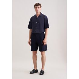 Shorts Seidensticker, Herren, Gr. 52, Normalgr&ouml;&szlig;en, navy, 100% Baumwolle, unifarben, Hosen Shorts