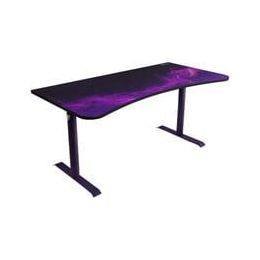 Arozzi Arena Gaming Desk, Gaming-Tisch lila, Large - Deep Purple - Galaxy