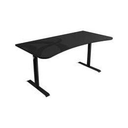 Arozzi Arena Gaming Desk, Gaming-Tisch dunkelgrau, Large - Gunmetal - Dark Grey