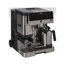 Ninja Luxe Premium Siebtr&auml;ger ES601EU, Espressomaschine silber/schwarz