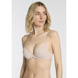 Push-up-BH BOSS "B PURE", Damen, Gr. 75, Cup B, light beige 270, Obermaterial: 75% Polyamid, 25% Elasthan, BHs Push-up-BH