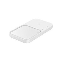 Samsung Wireless Charger Duo mit Adapter EP-P5400T, Ladestation wei&szlig;