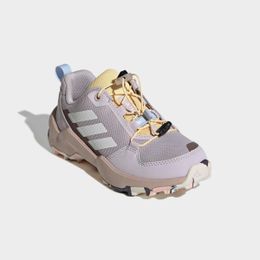 Wanderschuh adidas terrex "TERREX AX4S SPEED LACING", Jungen, Gr. 39, icepur, owei&szlig;, icta, Synthetik, Textil, Schuhe Wanderschuh, f&uuml;r Kinder