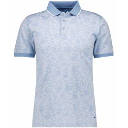 Poloshirt Ragman, Herren, Gr. L, hellblau, 757, Piqu&eacute;, Baumwolle, regular fit, ohne Ausschnitt, Shirts Poloshirt