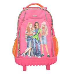 Reiserucksack Depesche "Schulrucksack Trolley Joy TOPModel 25 x 32 x 52 cm pink", Jungen, Gr. B/H/T: 32cm x 52cm, pink, Polyester, Rucks&auml;cke Reiserucksack
