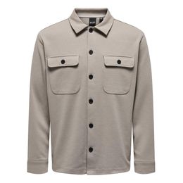 Only & Sons Only & Sons Button Up Shirt 'Newkodyl' male Grey size L