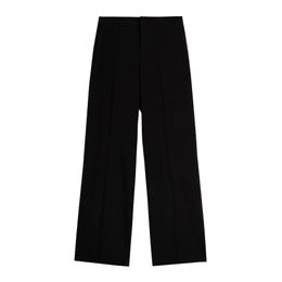 Bershka Pleated Pants female Black size 44