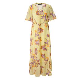 Aniston Casual Summer Dress female Yellow size 44