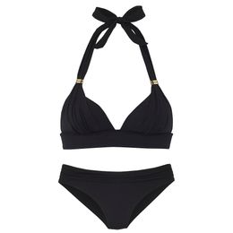 Lascana Bikini female Black size 40