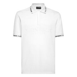 Plein Sport Poloshirt Herren Gr&ouml;&szlig;e M schwarz / wei&szlig;