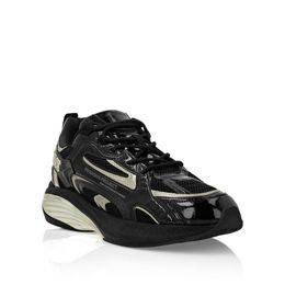 Plein Sport Sneakers 'Pegasus' male Black size 46