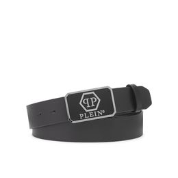 Philipp Plein Belt ' Hexagon ' male Black size 115