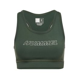 Hummel Sport-BH 'TE FUNDAMENTAL' Damen Gr&ouml;&szlig;e L dunkelgr&uuml;n / wei&szlig;