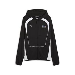 Puma Athletic Zip-Up Hoodie 'Puma x BMW M Motorsport BMW M3 E46' male Black size S