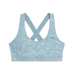 Puma Sport-BH 'Cloudspun' Damen Gr&ouml;&szlig;e XXXL opal / taubenblau / wei&szlig;