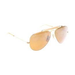 Ray-Ban Sonnenbrille Herren Gr&ouml;&szlig;e One Size Second Hand gold
