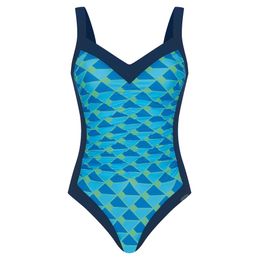 Sunflair Badeanzug 'Basic' Damen Gr&ouml;&szlig;e XL blau