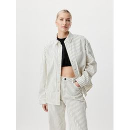 LeGer by Lena Gercke Bluse 'Lisanna' Damen Gr&ouml;&szlig;e M/L hellgr&uuml;n / wei&szlig;