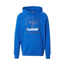 Hummel Sweatshirt Herren Gr&ouml;&szlig;e M blau / schwarz / wei&szlig;