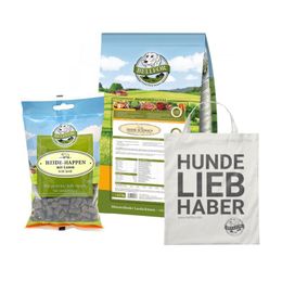 Special Set f&uuml;r Australian Shepherd - Getreidefreies Hundefutter, Soft-snacks und Jutebeutel - Super Preis!