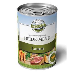 Hundefutter Nass mit Lamm - Getreidefrei - Heide-Men&uuml;