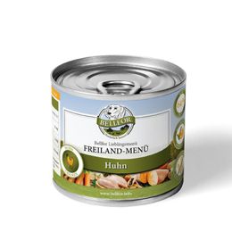 Hundefutter Nass mit Huhn - Getreidefrei - Freiland-Men&uuml;