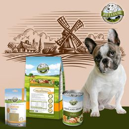 Special Set f&uuml;r Franz&ouml;sische Bulldogge - Getreidefreies Hundefutter, Nassfutter und Immun Pulver - Super Preis!