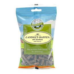 Hypoallergener Soft-Snack f&uuml;r Hunde mit Insekten - Landgut-Happen