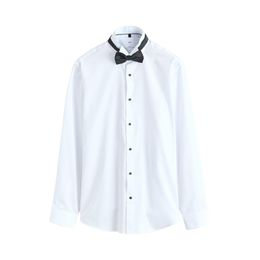 next Button Up Shirt male Black, White size 15.5