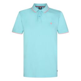 PETROL INDUSTRIES Poloshirt 'Wave' Herren Gr&ouml;&szlig;e XXL aqua