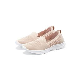 Lascana Slipper 'Halbschuh, Sneaker' beige Gr. 37 f&uuml;r Damen