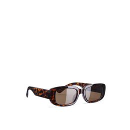 LSCN BY LASCANA Sonnenbrille schwarz Gr. f&uuml;r Damen. Braun Schwarz Gemustert