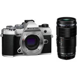 Lancom Systems OM System OM-5 silber + M.Zuiko ED 90mm f3,5 Macro IS PRO - abzgl. 200,00&euro; Fr&uuml;hlings-Cashback